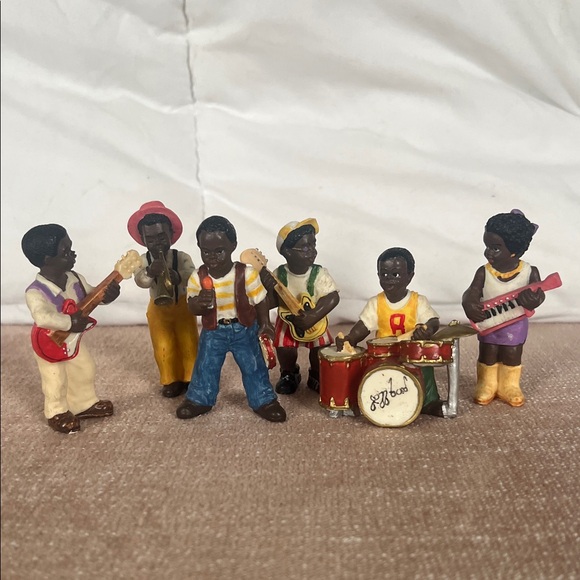 Toys | All That Jazz 6piece Figurine Set By Ed Van Rosmalen Handpainted ...
